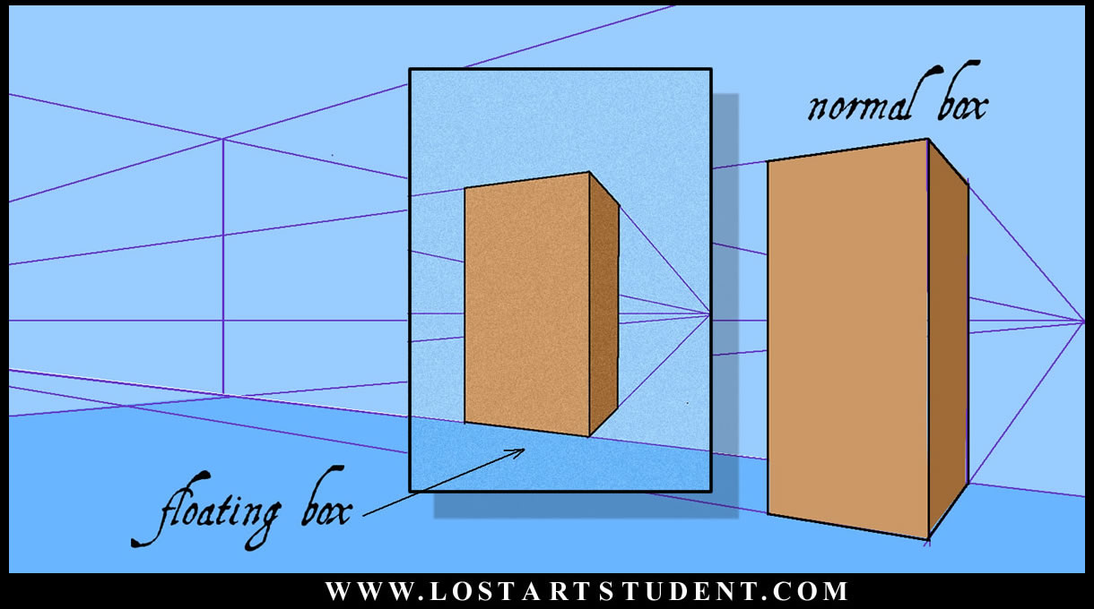 How to draw a 2 point perspective room